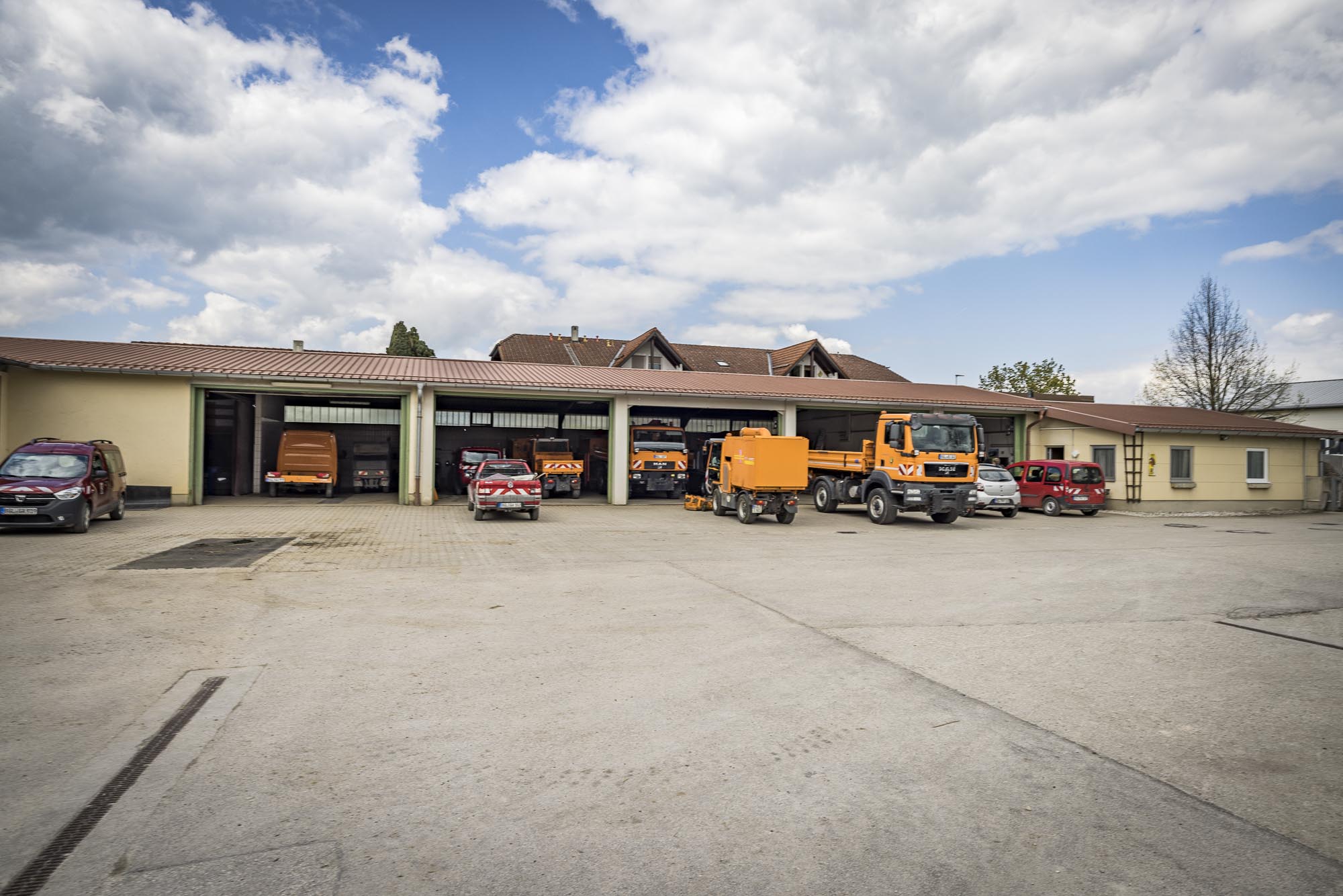Bauhof der Gemeinde Ainring im Berchtesgadener Land