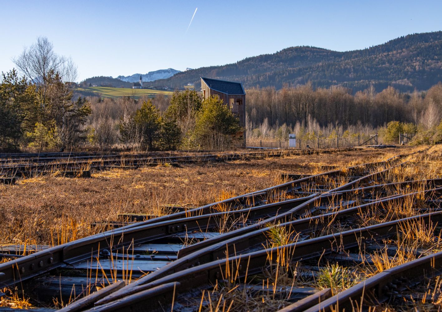 Ainringer Moos-Rundweg in der Gemeinde Ainring